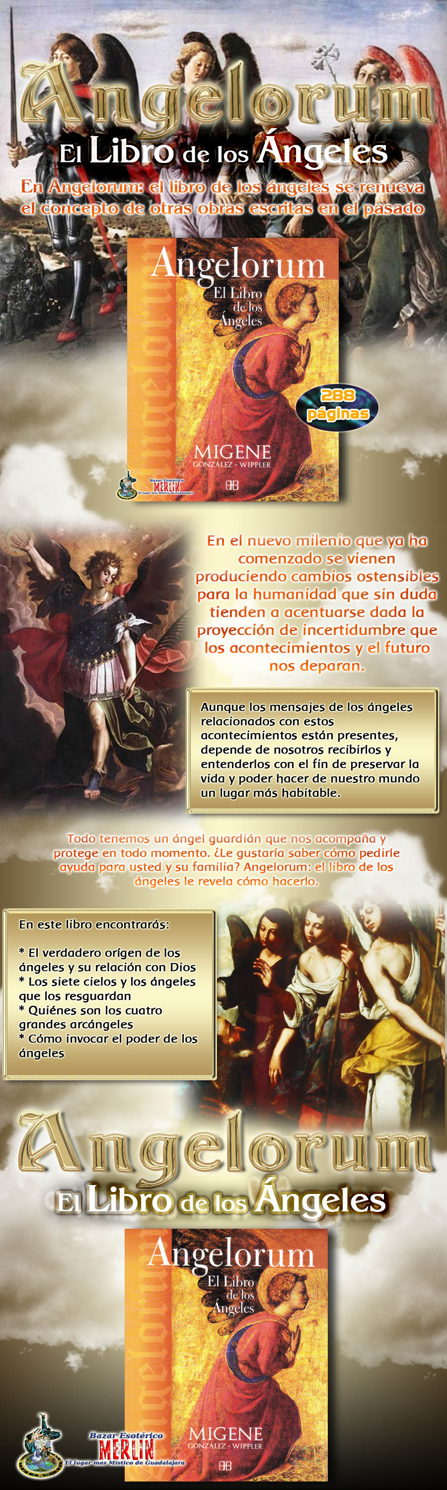 Angelorum, El Libro De Los Ángeles - Migene González-wippler CON ENVÍO ...